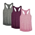 icyzone Workout Tank Tops for Women - Racerback Athletic Yoga Tops ...
