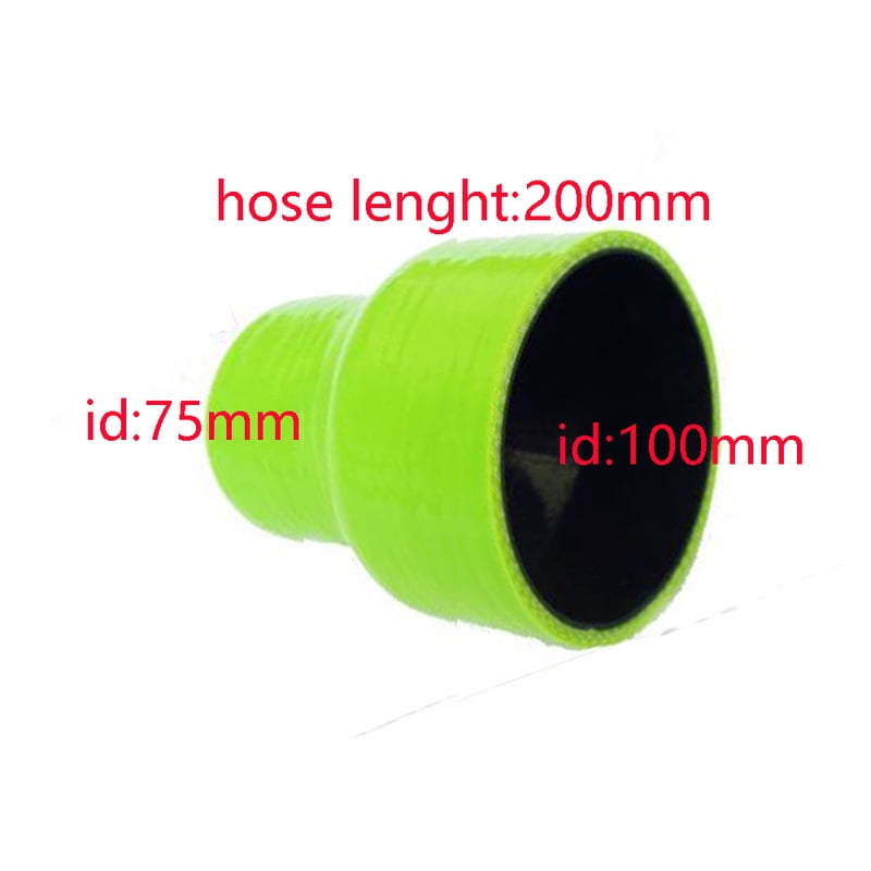 id75/100mm Silicone Transition Coupler Turbo Intercooler Pipe Hose ...