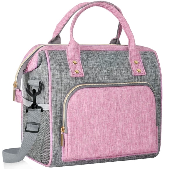 Bulopur Cactus Quilted Lunch Box for Women Thermal Lunch Bag Waterproof ...