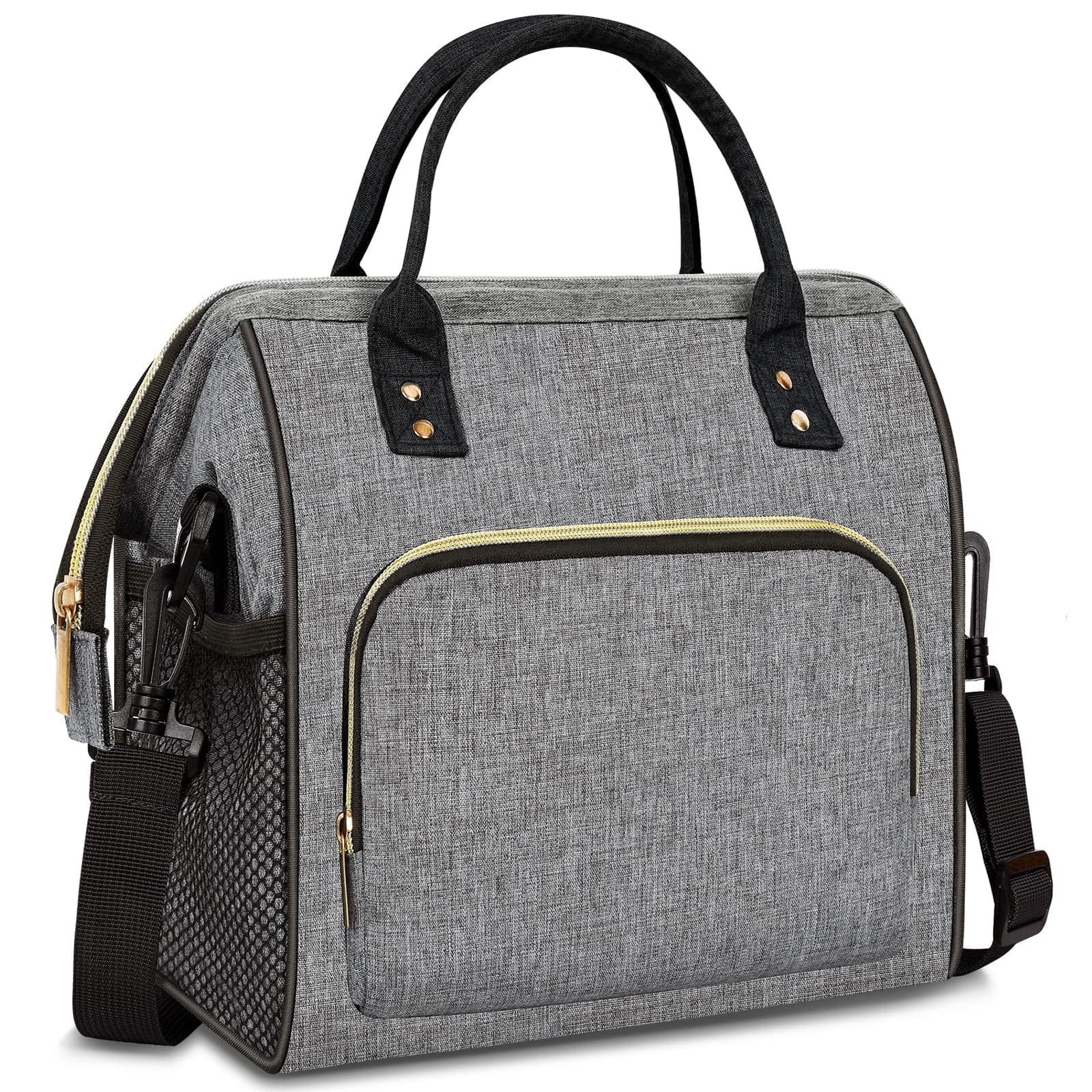 ideaTech Lunch Box for Women, Insulated Lunch Bag for men, Large Reusable Tote Bag, Leakproof ...