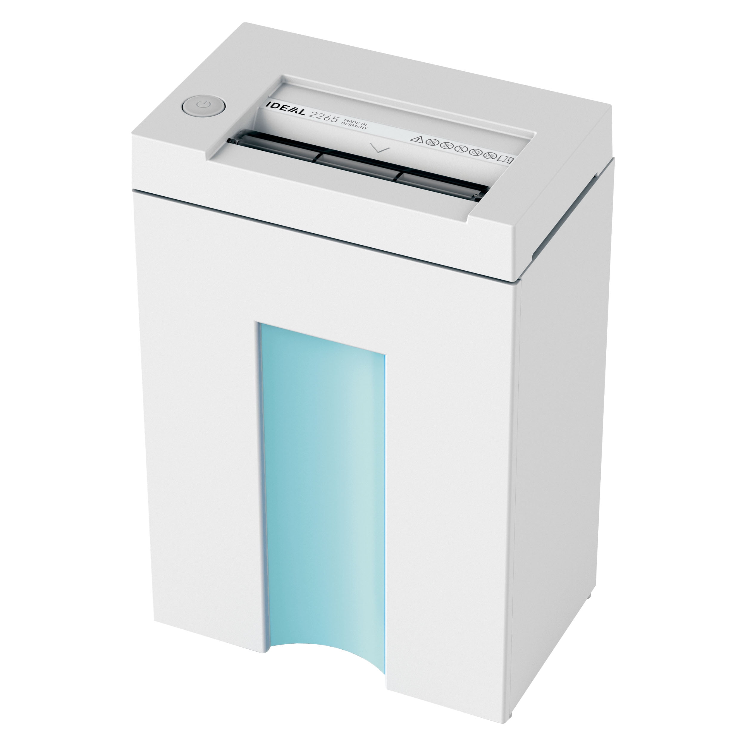 ideal 2265 Cross-Cut Deskside Paper Shredder,Shreds Staples/Paper Clips ...