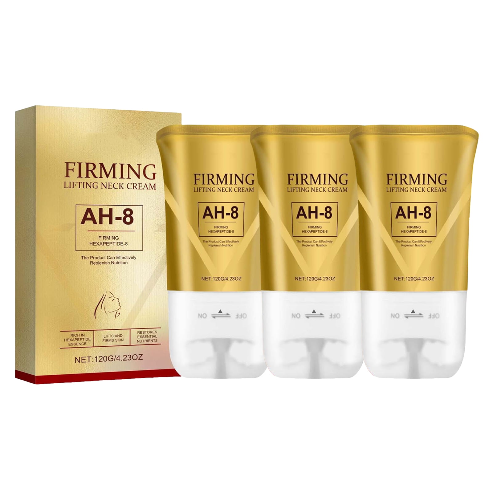 idosla Ah-8 Neck Firming Cream, Tighten and Lift Neck Cream with Double ...