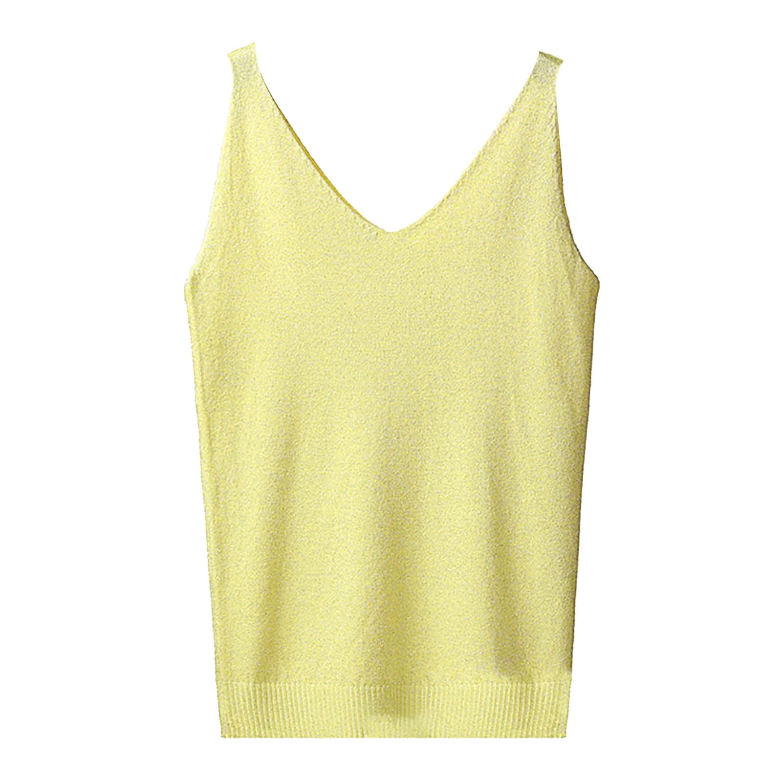 idosla Formal Tops for Women Evening V Neck Sleeveless Glitter Tank ...