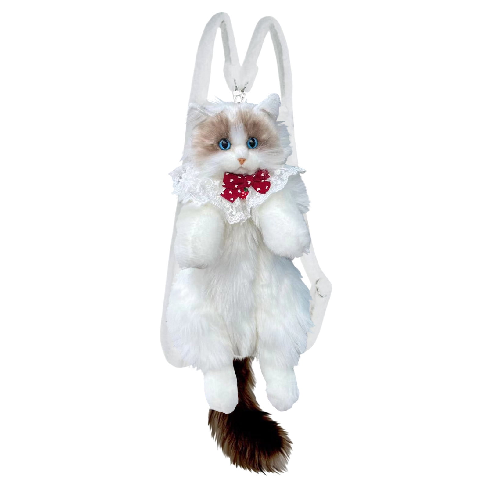 idosla Stuffed Animals Backpack - Cute Cat plush Backpack, Handcrafted ...