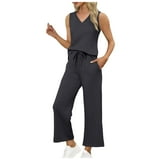 idosla Two Piece Sets for Women Summer Outfits Matching Lounge Sets ...