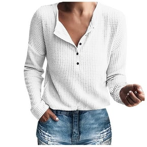 Womens Waffle Top