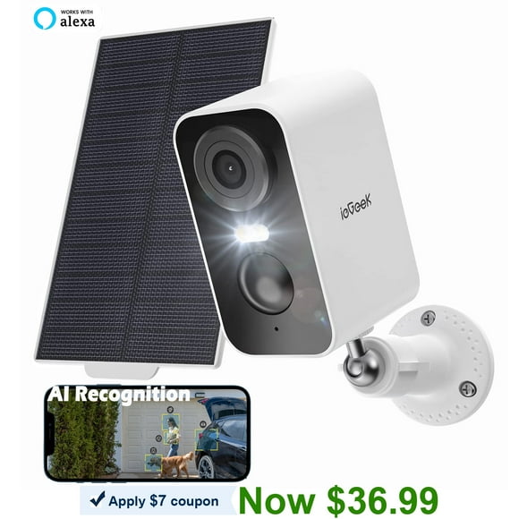 Solar Powered Outdoor Camera