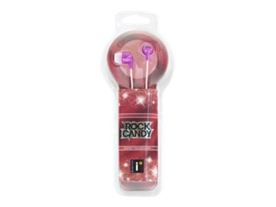 iessentials Rock Candy Earbuds - Earphones - in-ear - wired - pink ...
