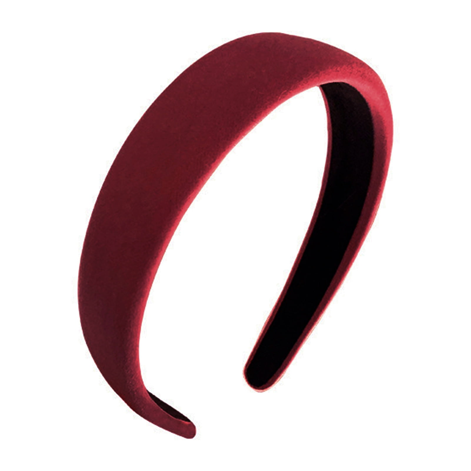 Ievspot 1 Pcs Padded Headbands Velvet Headband Puffy Sponge Thick