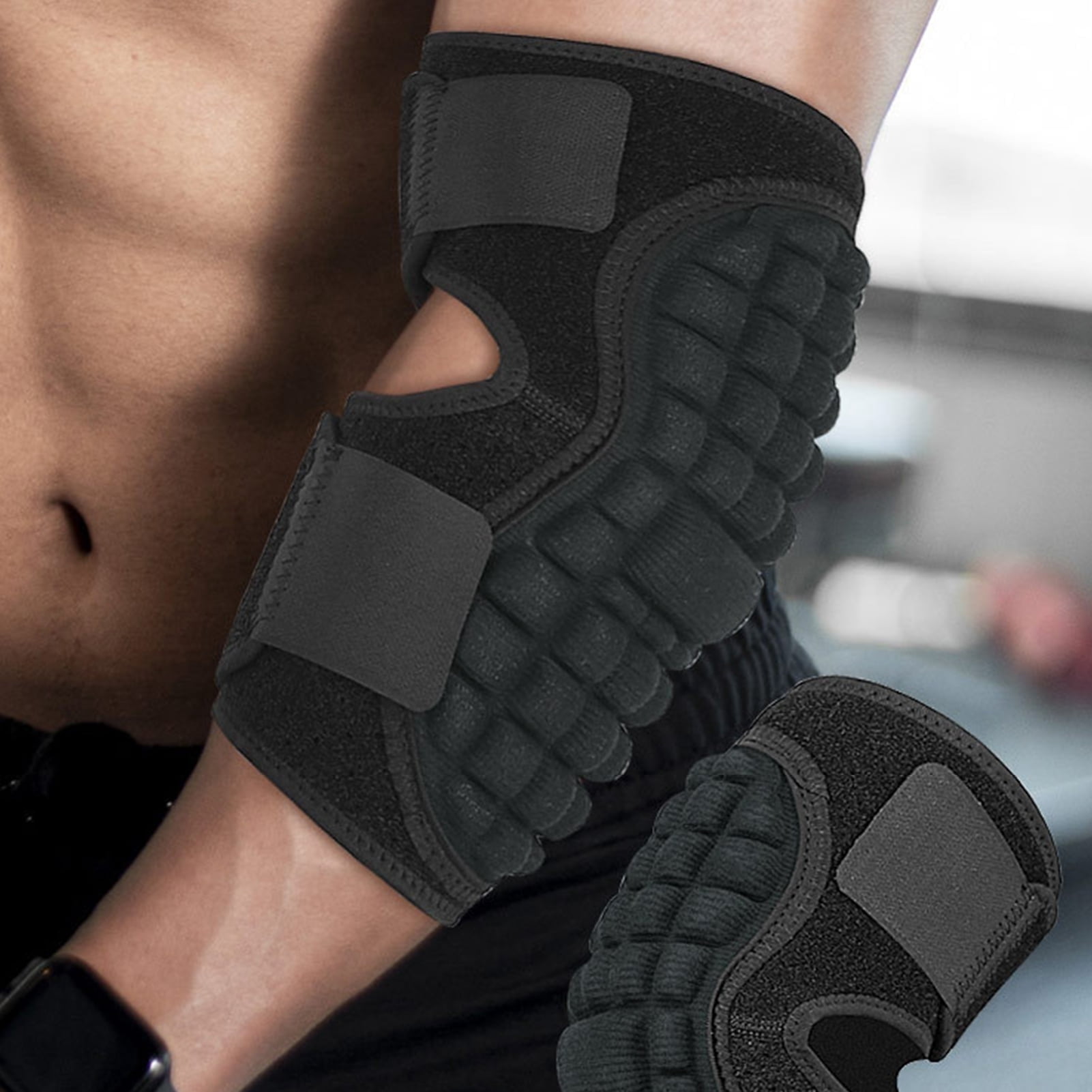 ievspot 1 Pair Arm Pads Padded Forearm Elbow Sleeves Support for ...