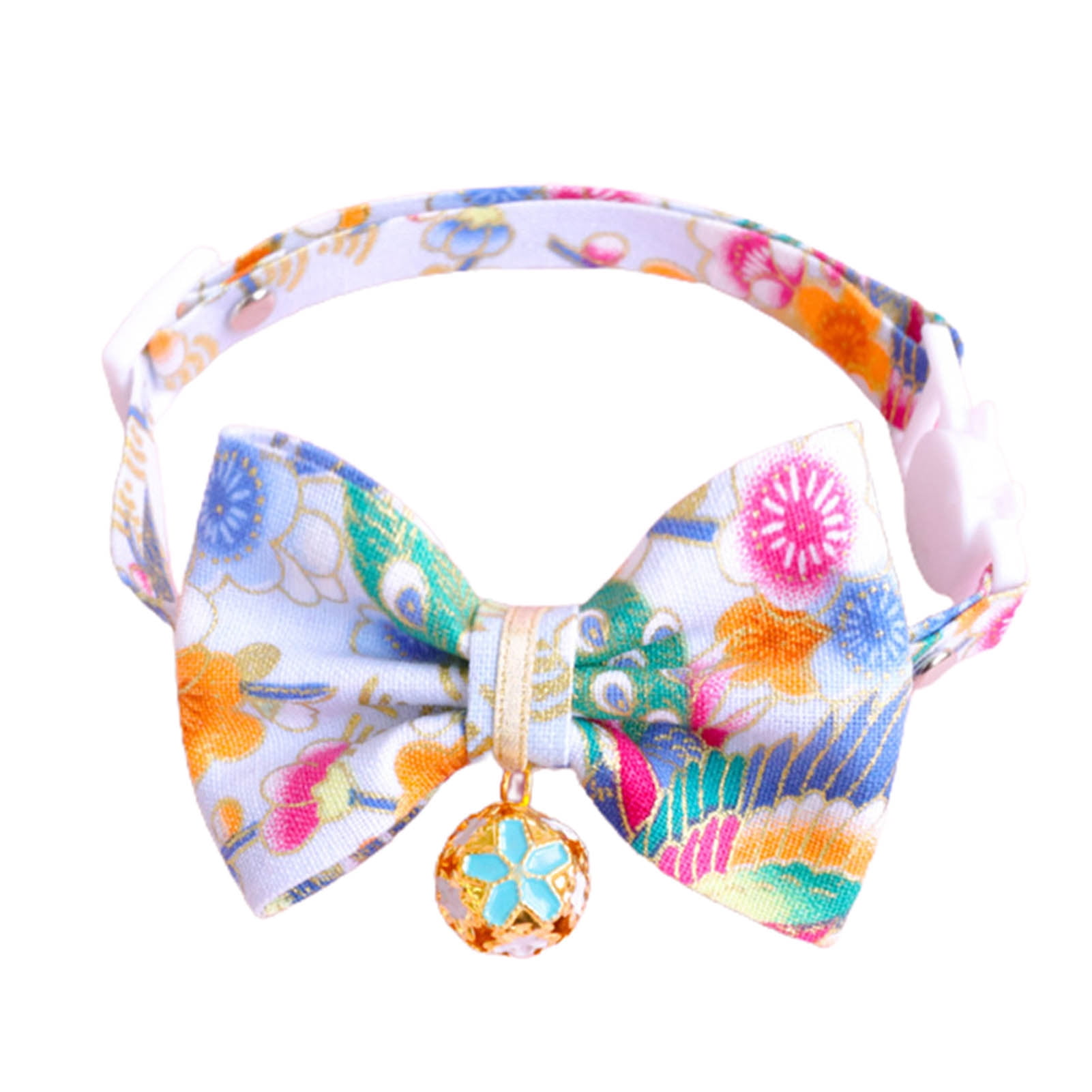 ievspot 1 Pcs Breakaway Cat Collar with Bow Tie and Cute Bell,Multiple ...