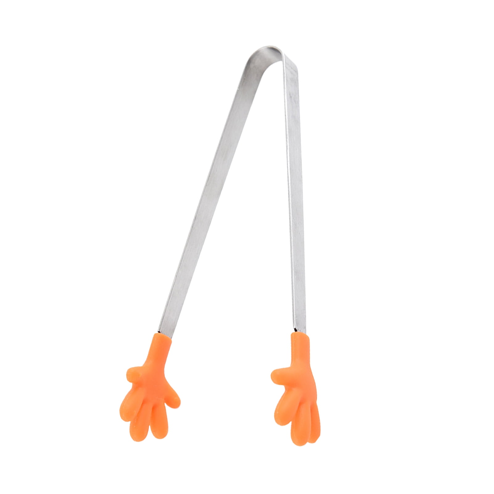 ievspot 1 Pcs Silicone Mini Tongs,5-inch Kids Tongs,Colourful Small ...