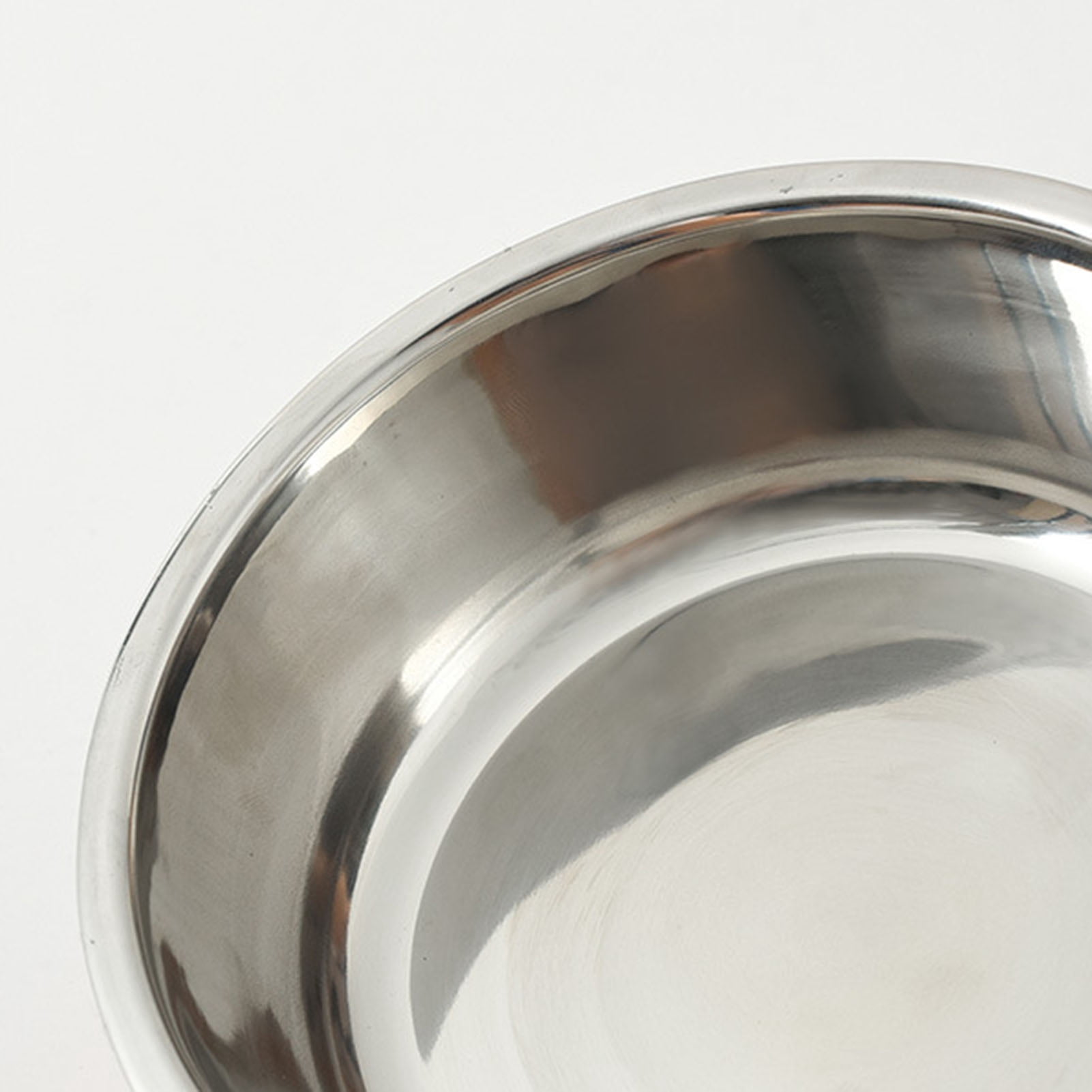 ievspot 1 Pcs Stainless Steel Dog Bowl with Non Skid Rubber Base Food ...