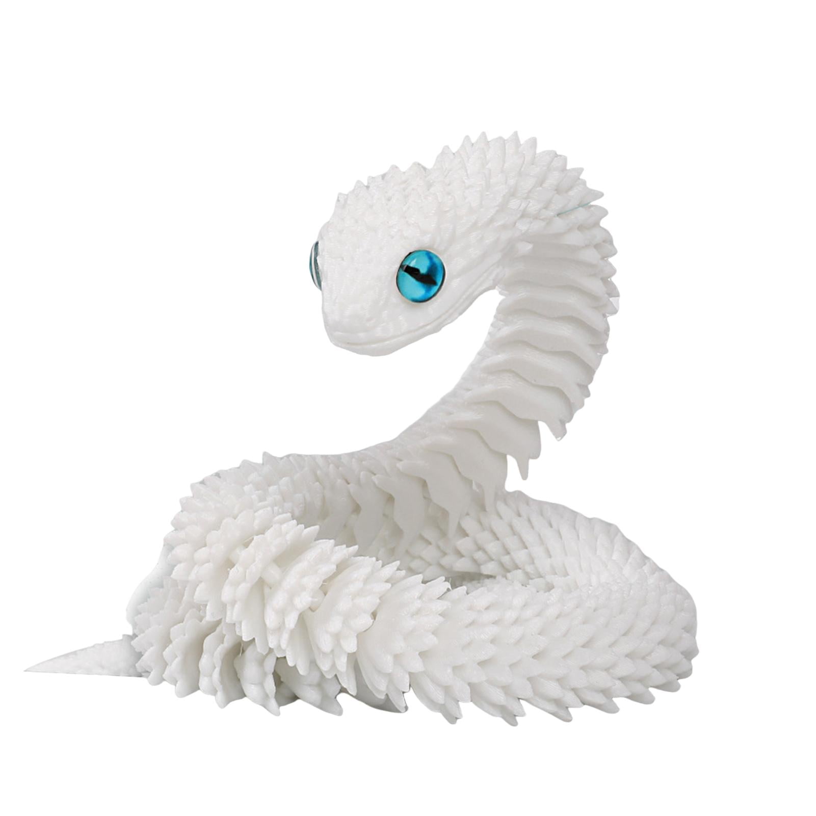 ievspot 3D Printed Animals Articulated Simulated Snake Toys Realistic ...