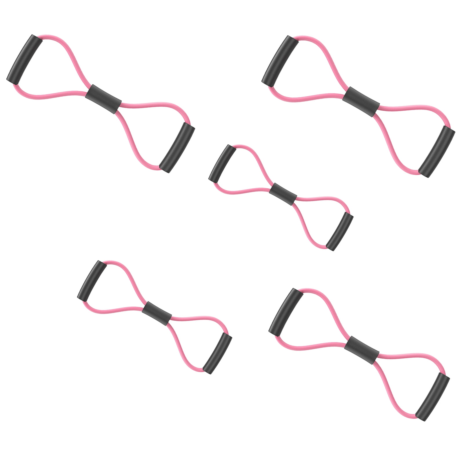 ievspot 5 Pcs Figure 8 Fitness Resistance Band,Arm Back Training ...