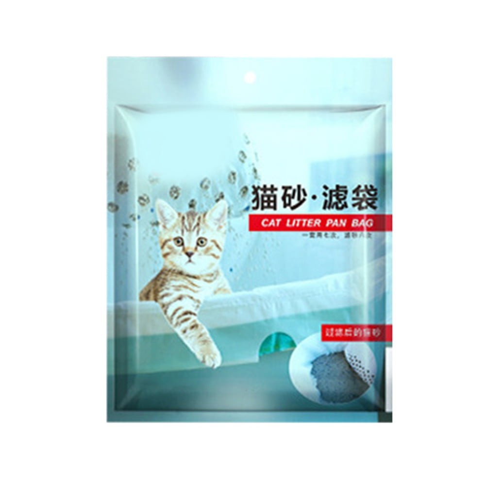 ievspot 7Pcs/Pack Cat Litter Liners Large,Cats Sand Filter Bag Jumbo ...