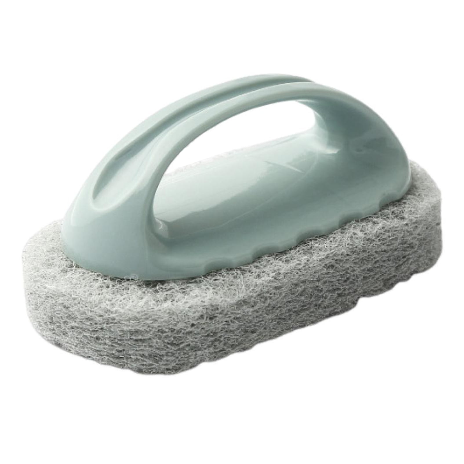 ievspot Cleaning Brush Scouring Pad with Handle Design Dry Wet Use Easy ...