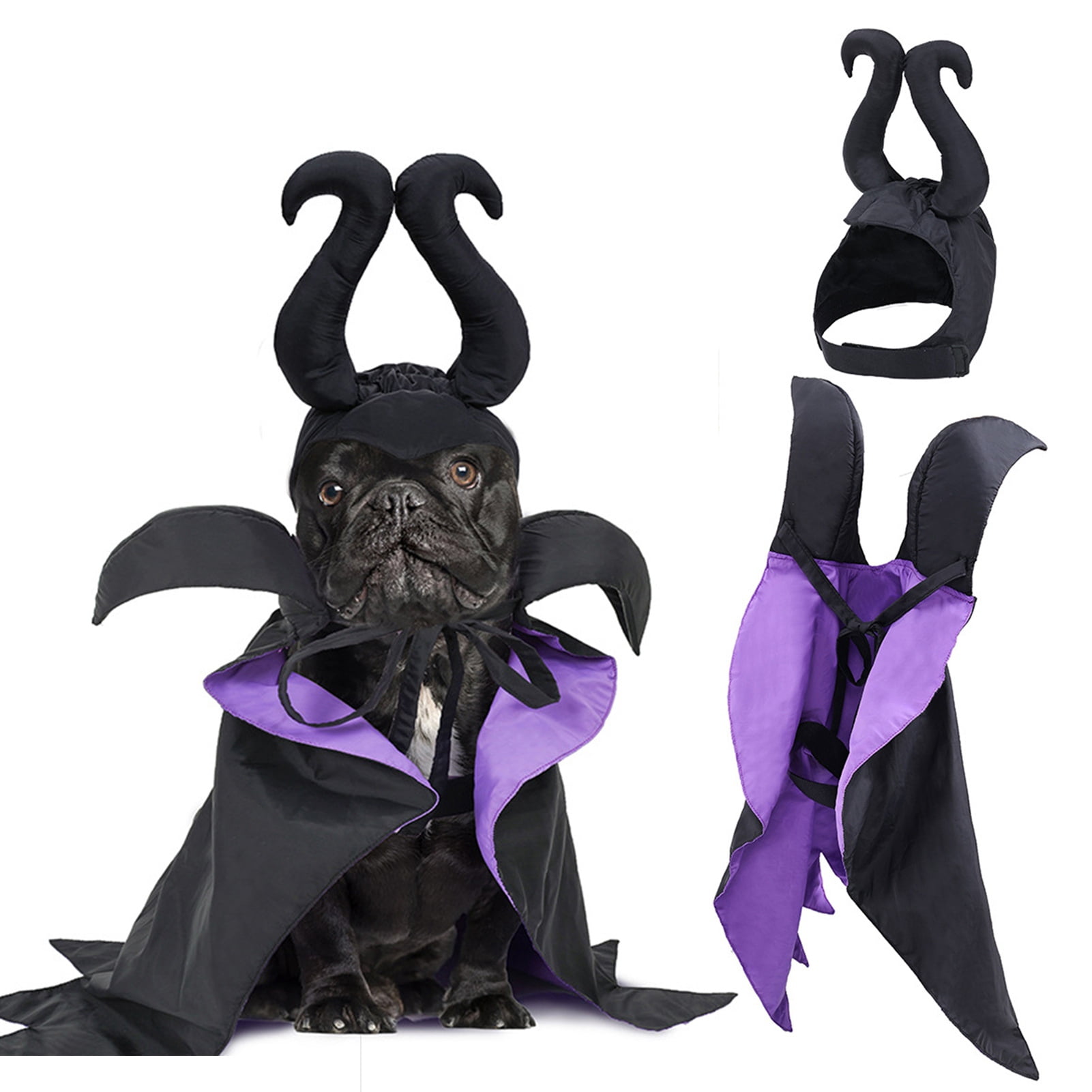 ievspot Dog Cape Costume Pet Halloween Costumes Cat Cloak,Funny Dog ...