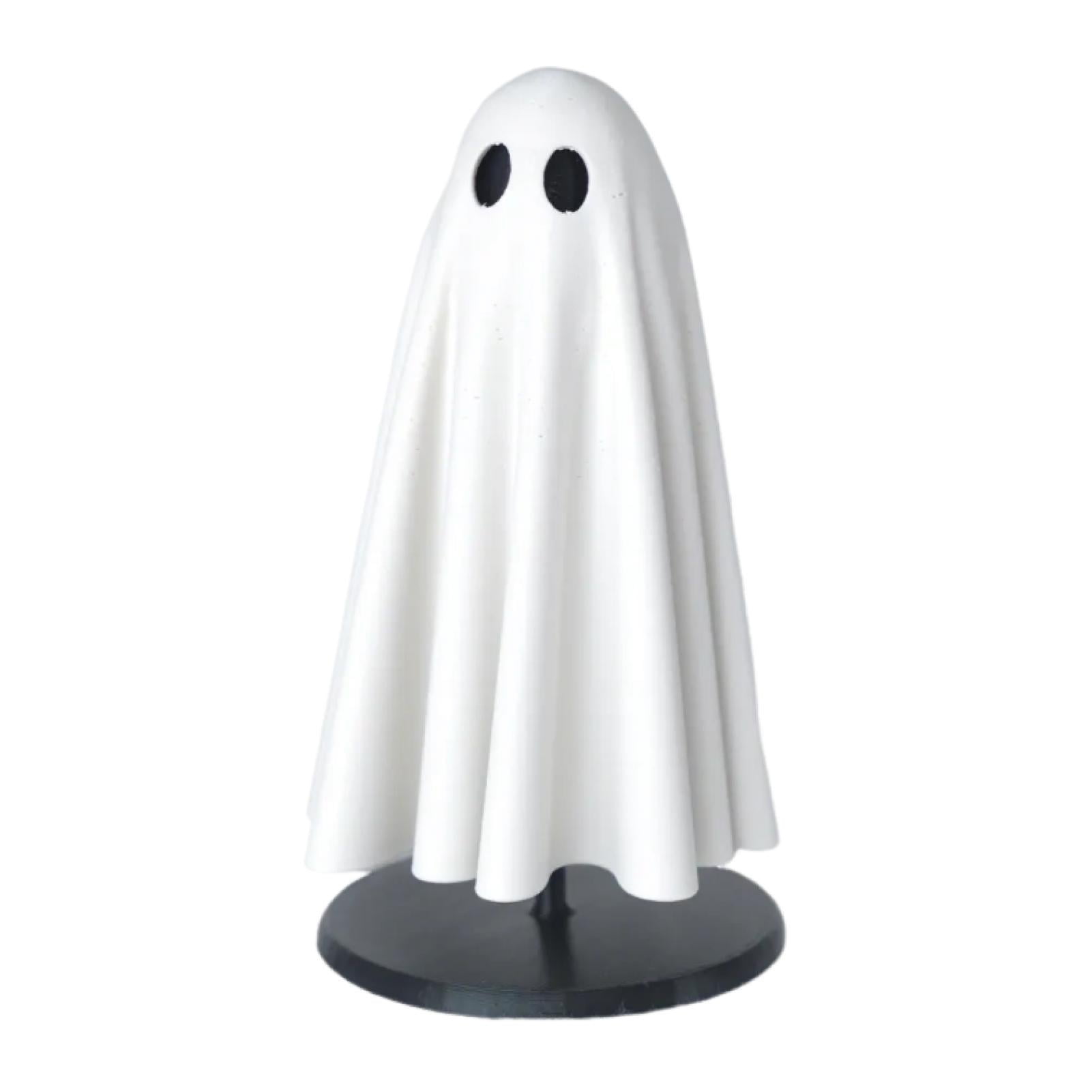 ievspot Halloween Ghost Statue with Stand Cute Ghost Figurines Ornament ...