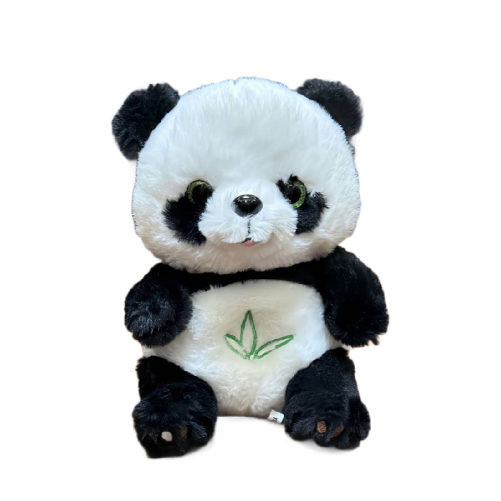 ievspot Panda Bear Plush Toy with Sound Light Sensing for Anxiety ...