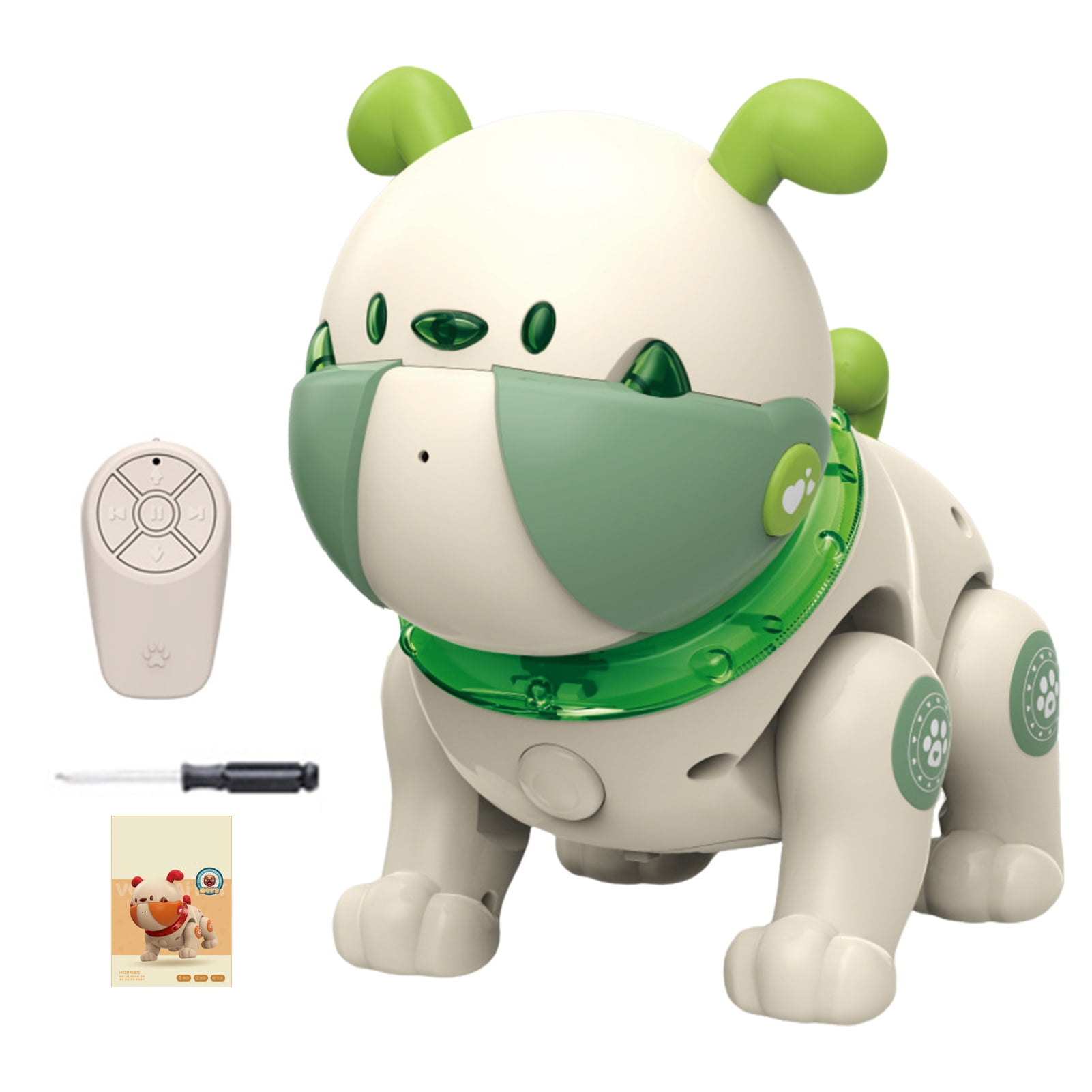 ievspot Remote Control Robot Bulldog Toy Electric Touch Interactive ...