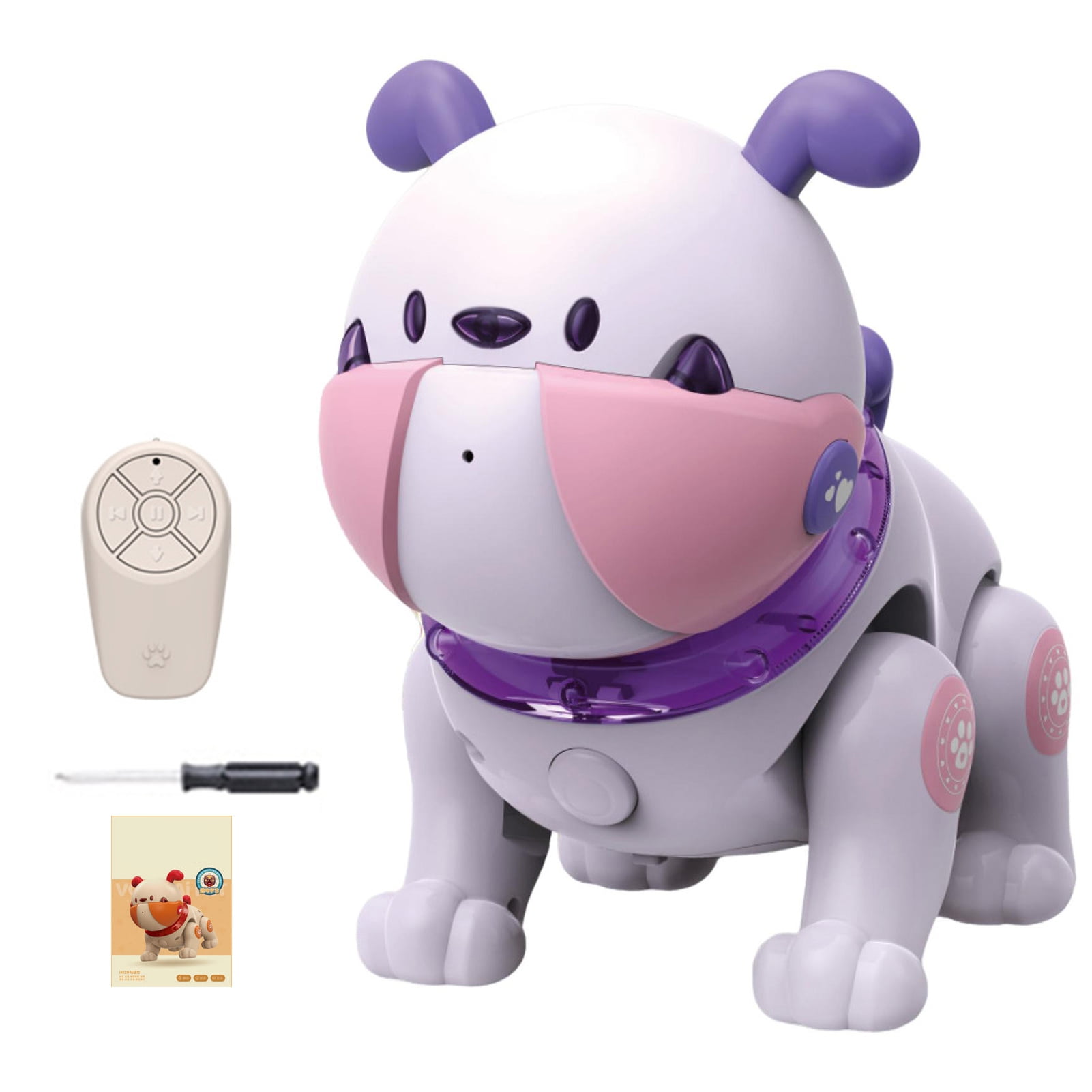 ievspot Remote Control Robot Bulldog Toy Electric Touch Interactive ...