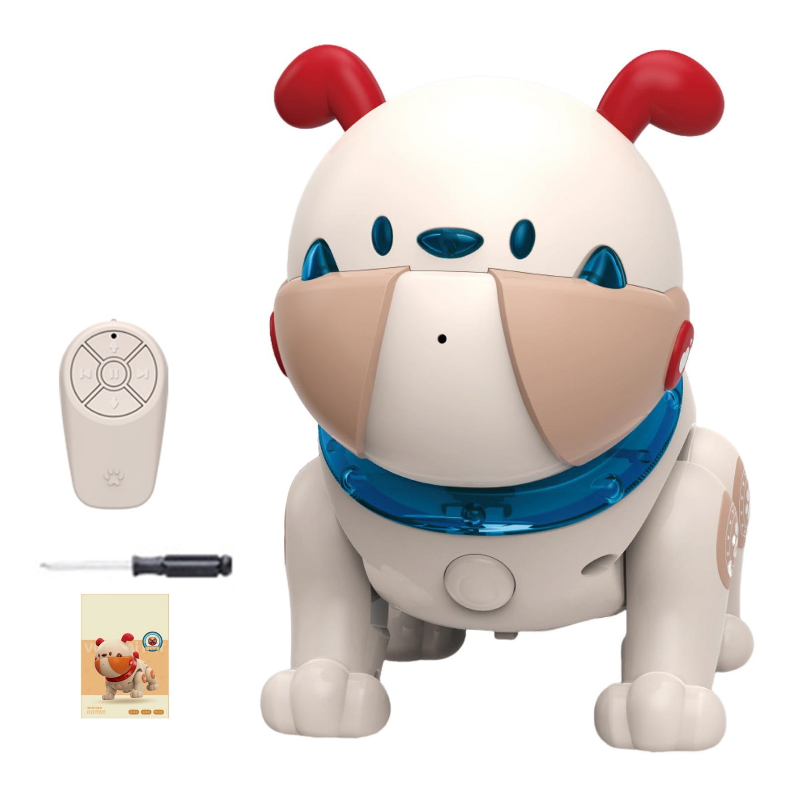 ievspot Remote Control Robot Bulldog Toy Electric Touch Interactive ...