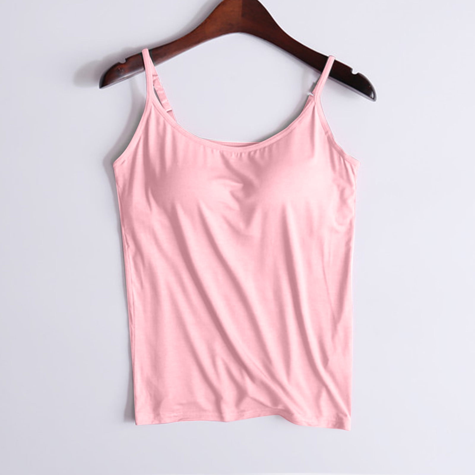 Ifanfrid Built In Bra Tank Tops For Womencamisole Tops For Women