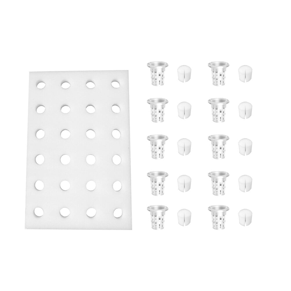 ifundom 1 Set 40mm Soil-Free Sponge Planting Floating Gardening Tray ...