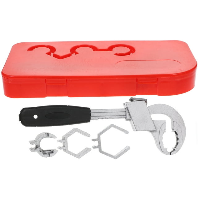 ifundom 1 Set Pipe Wrench Multifunctional Spring Loaded Wrench Plumbing ...