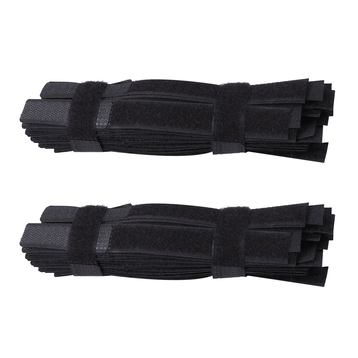 ifundom 100 Pcs 2x18cm Nylon Fastener Tapes Reusable Hooks and Loops ...