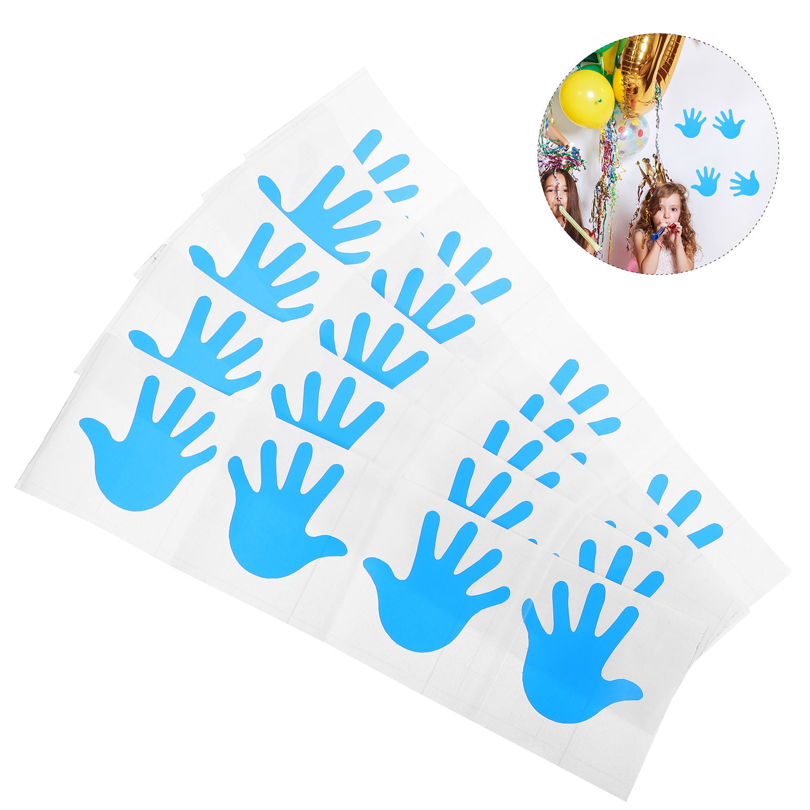 ifundom 10 Pairs PVC Wall Decals Stickers for Smooth Home Decor ...