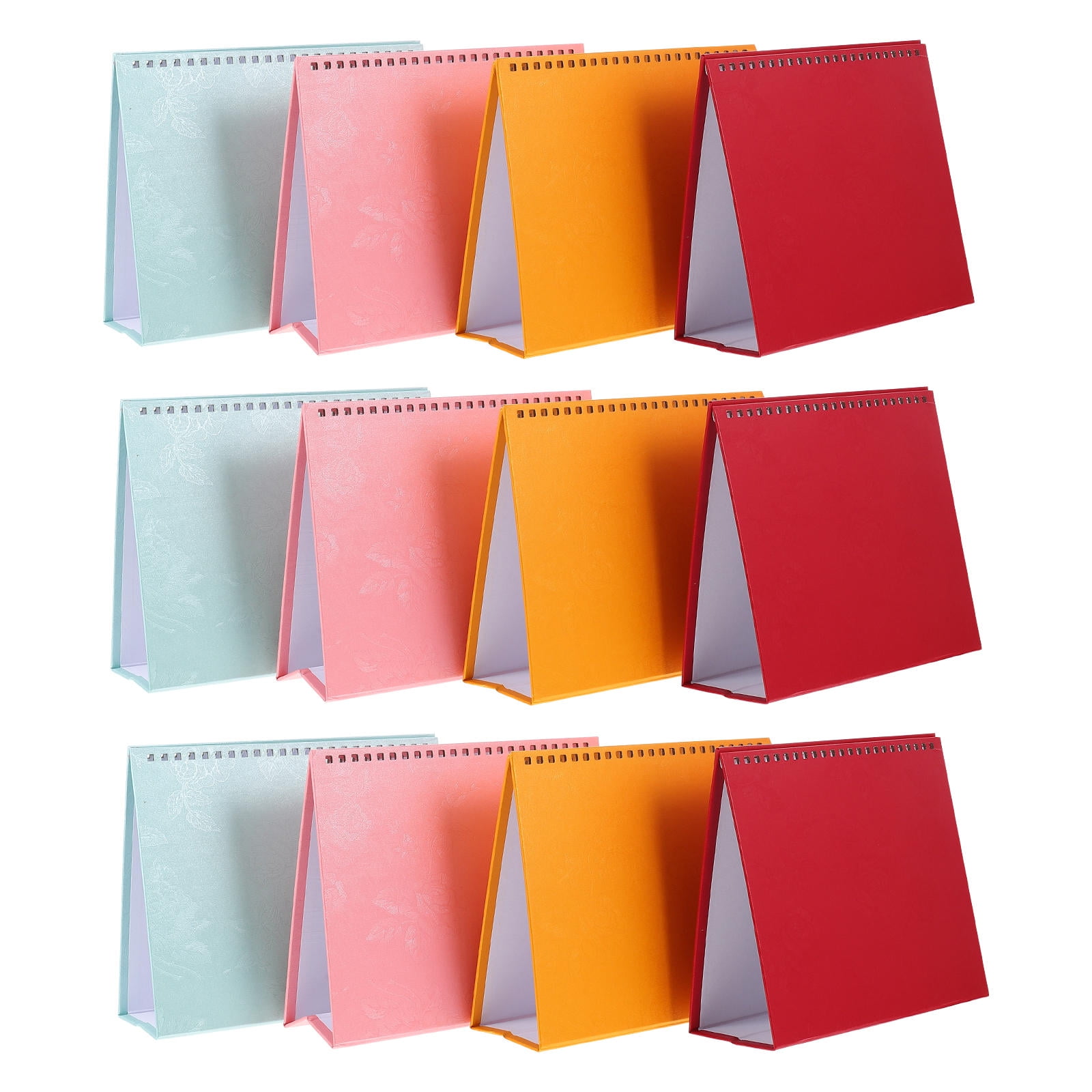 ifundom Desktop Calendar Stand with Colorful Iridescent Paper Sheets ...