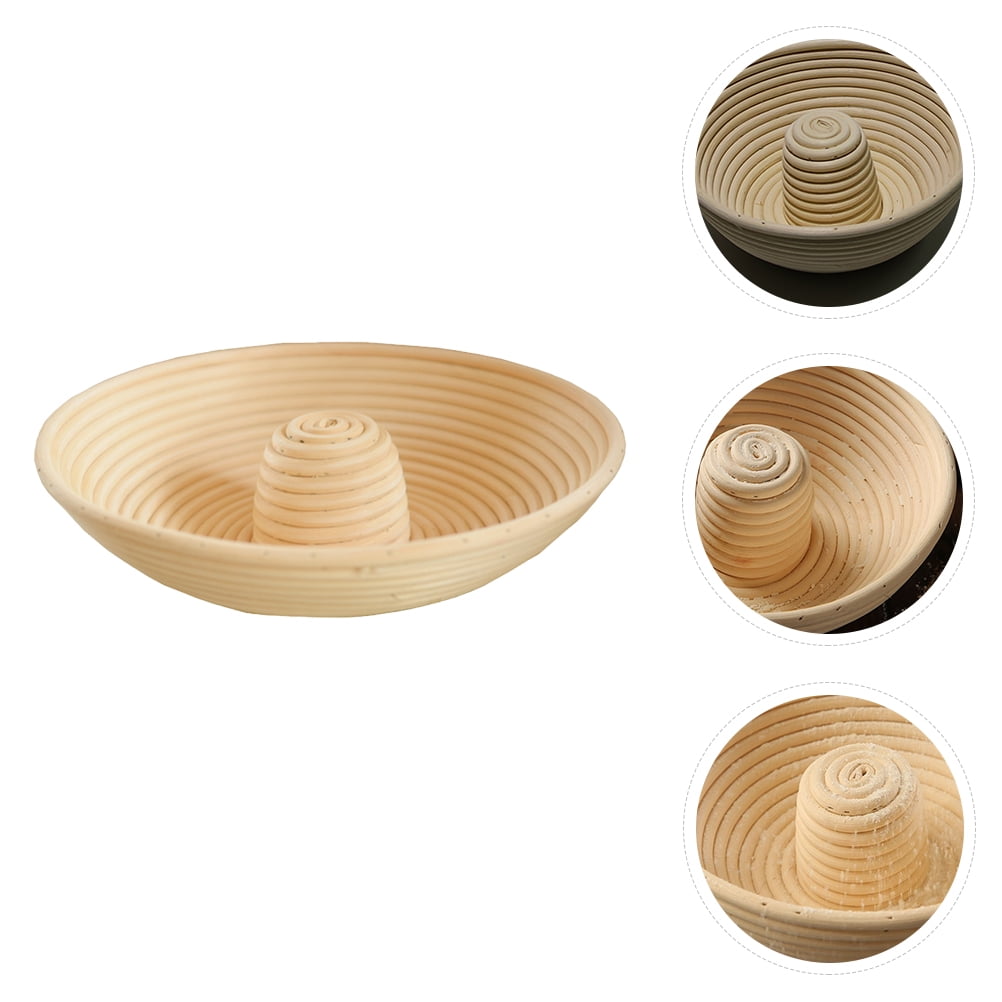 ifundom 1-Pack Rattan Bread Proving Basket for Dough Rising, Assorted ...