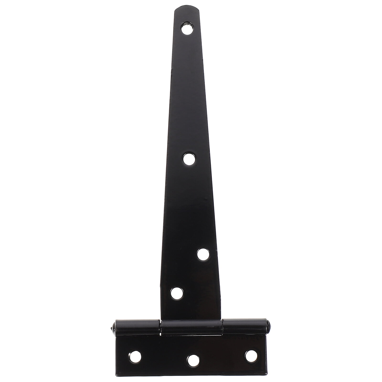 ifundom Black Heavy Duty Metal Gate Hinge, 1 Pc T-Shaped Triangle Door ...
