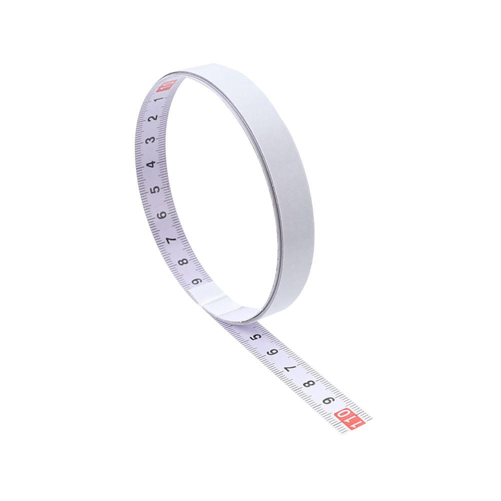 Ifundom White Steel Miter Scale Ruler for Precise Woodworking Measuring ...