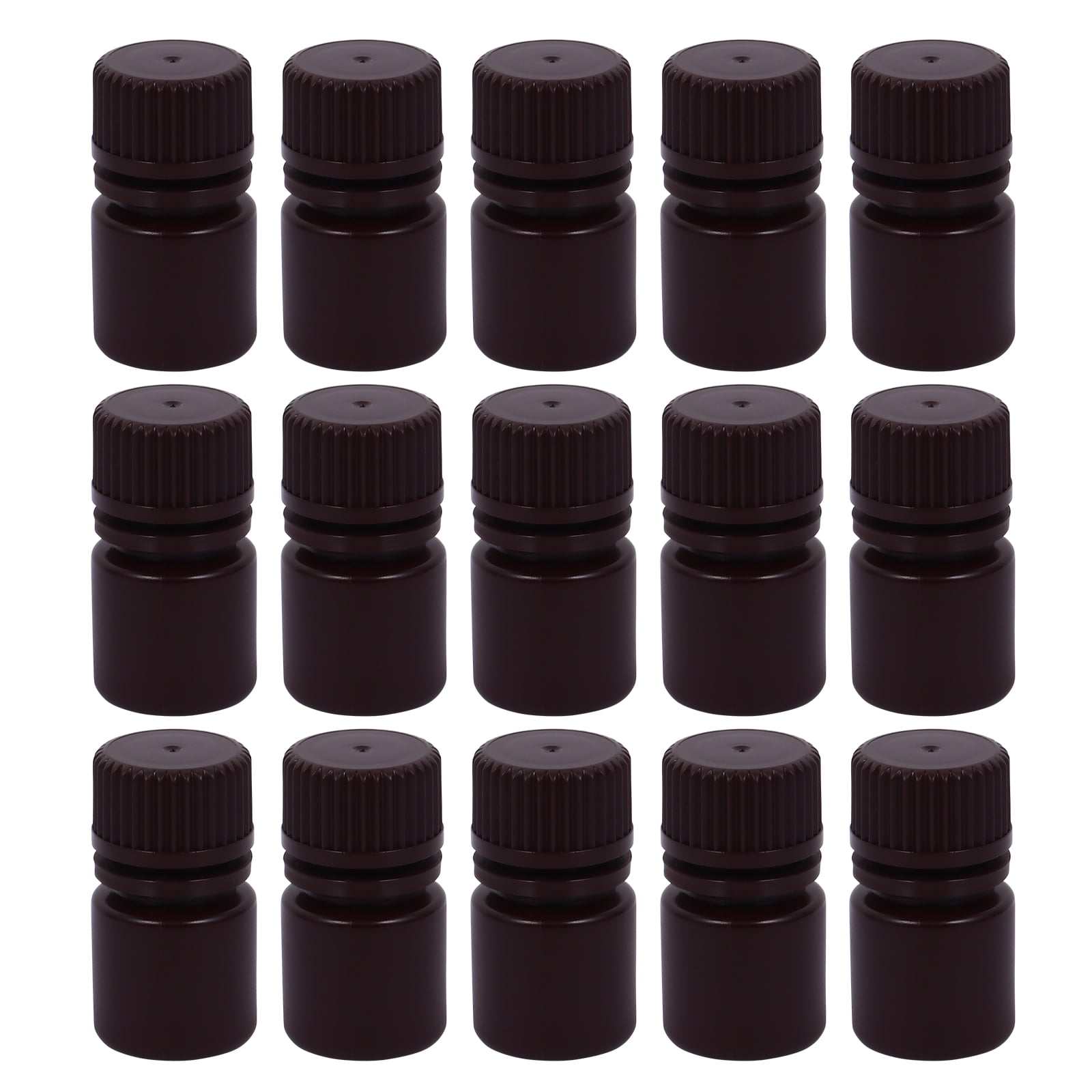 ifundom 20pcs 8ml Reagent Bottles Pipe Dredge Plastic Bottles Chemical ...