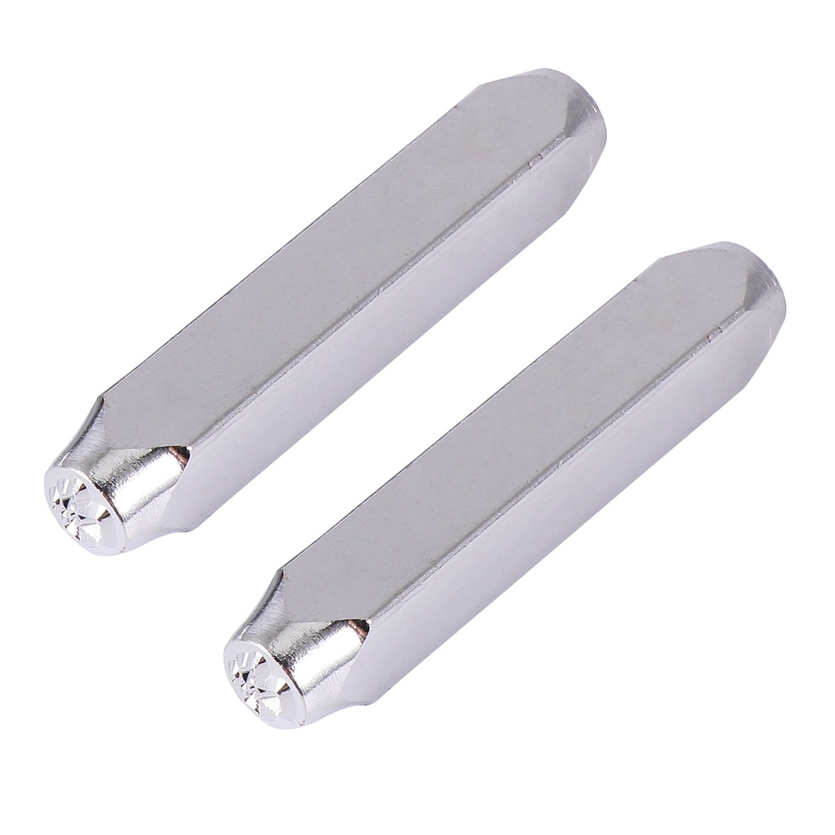ifundom 2pcs Carbon Steel Stamps Hard Stamping Tools to Punch Metal ...