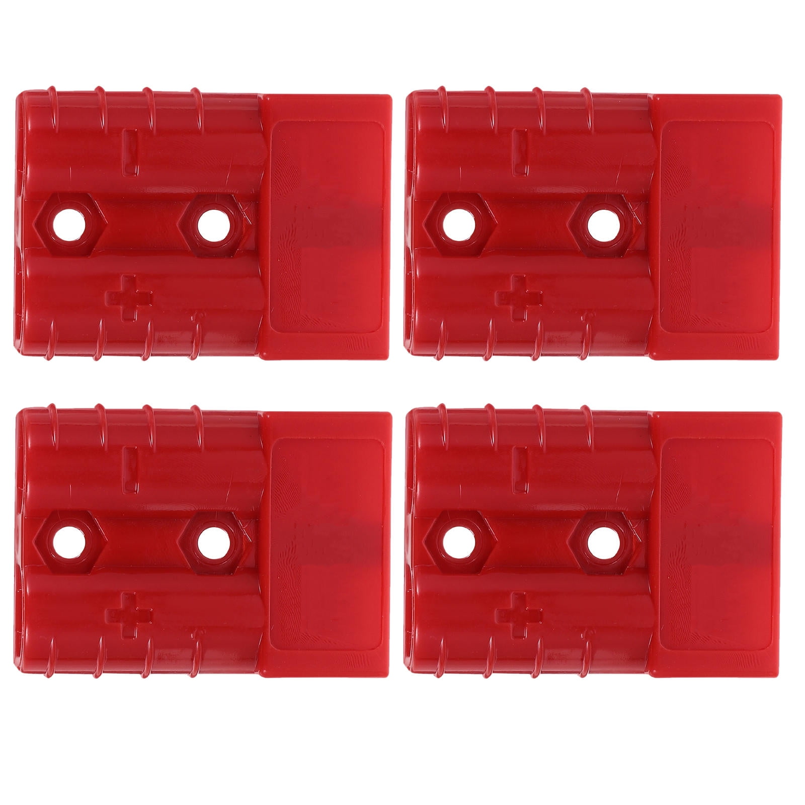 ifundom 4-Pack Red 2-Pole Battery Power Connectors for Circuit, Easy ...