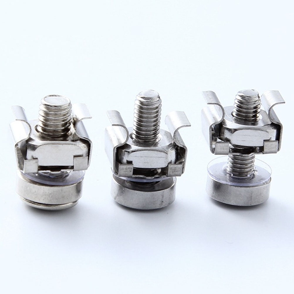 ifundom 50 Sets Cabinet Screws and Fasteners for Secure Rack Mounting ...