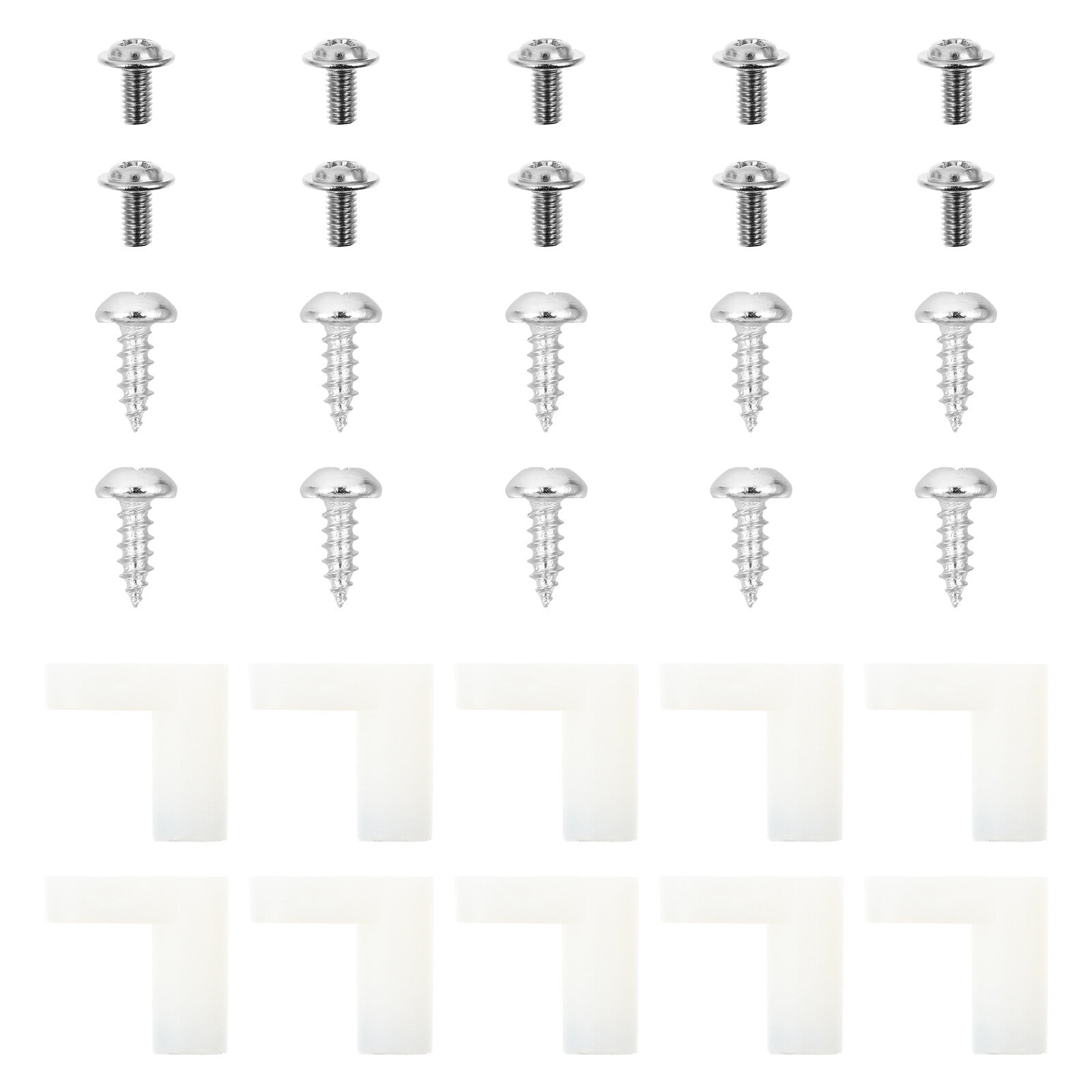 ifundom 50 Sets L Type PCB Mounting Feet with Screw Motherboard Fixed ...