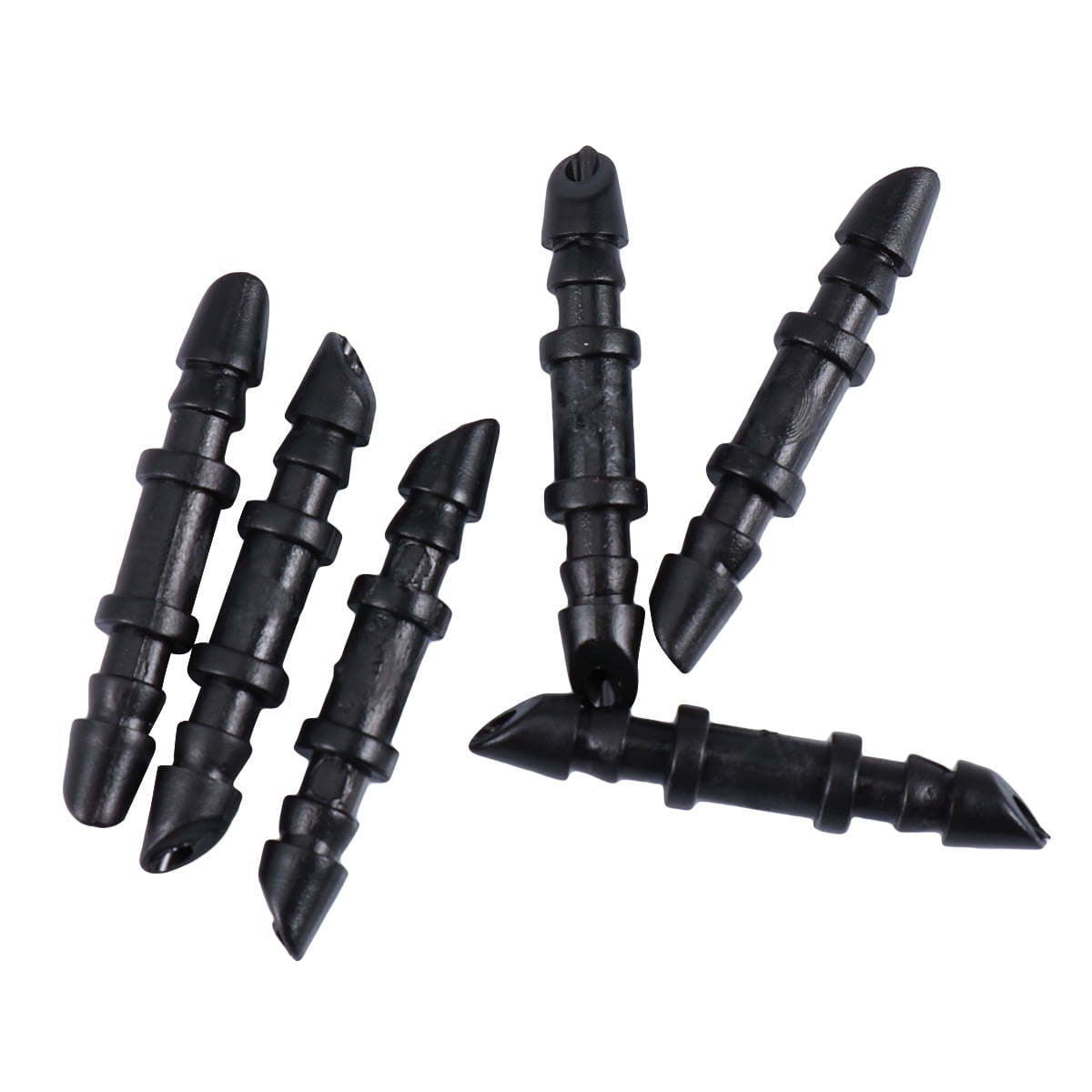 ifundom 50pcs 6mm Barbed Straight Bevel Connection Connector Hose ...