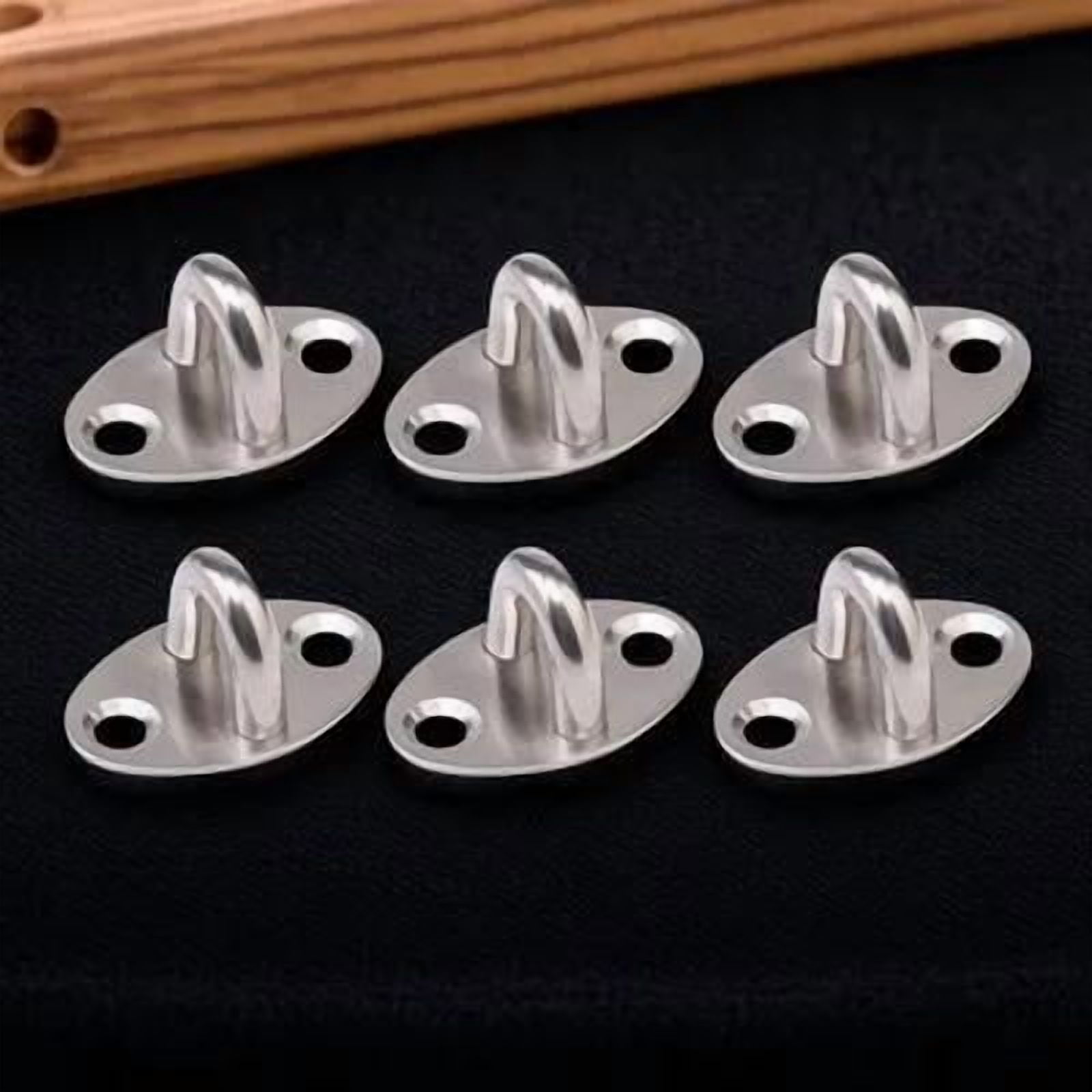ifundom 6Pcs Heavy Duty Stainless Steel Wall Hooks for Living Room ...