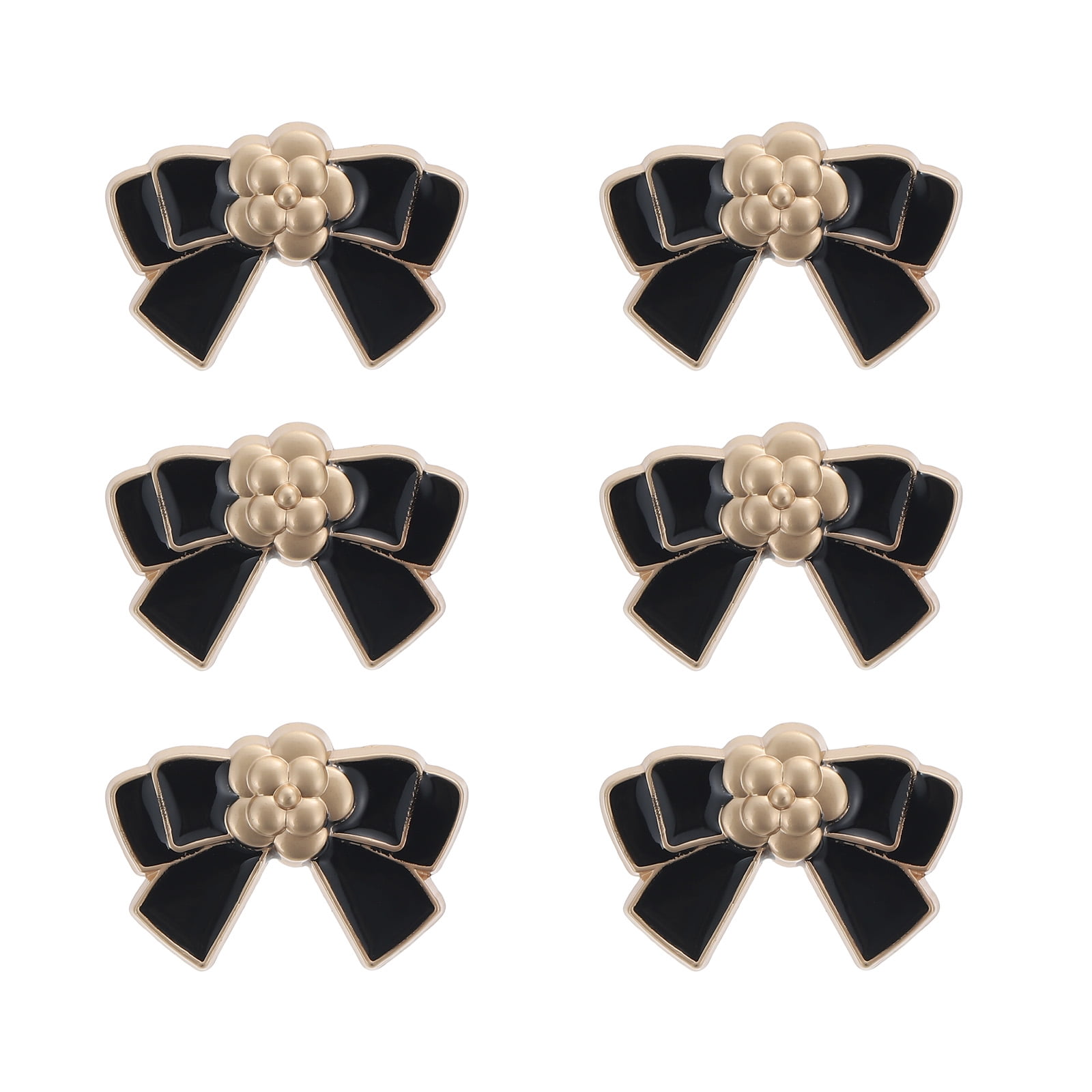 ifundom 6pcs Bowknot Clothing Button DIY Sewing Buttons Cuffs Button ...