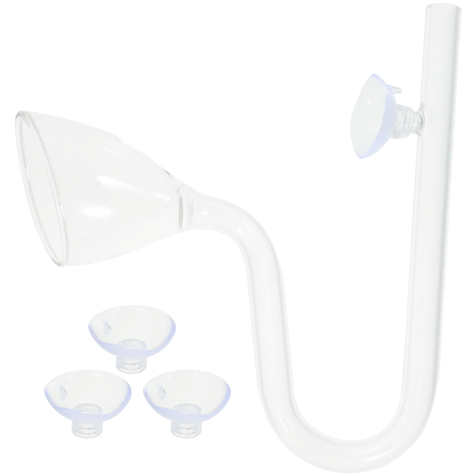 ifundom Bell Mouth Shaped Water Siphon Pump Pipe Glass Aeration Pipe ... ifundom Bell Mouth Shaped Water Siphon Pump Pipe Glass Aeration Pipe ...