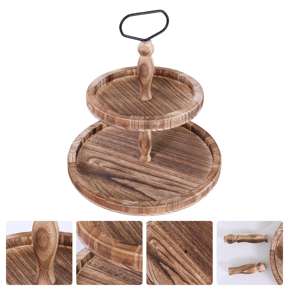 ifundom Brown Plastic Cake Display Rack for Decorative Storage, Ideal ...