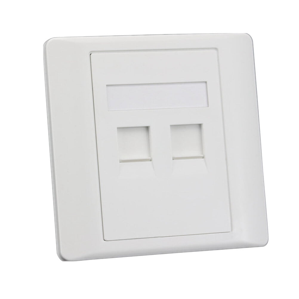 ifundom CAT 6 Wall Outlet Plate RJ-45 Network Ethernet Socket with ...