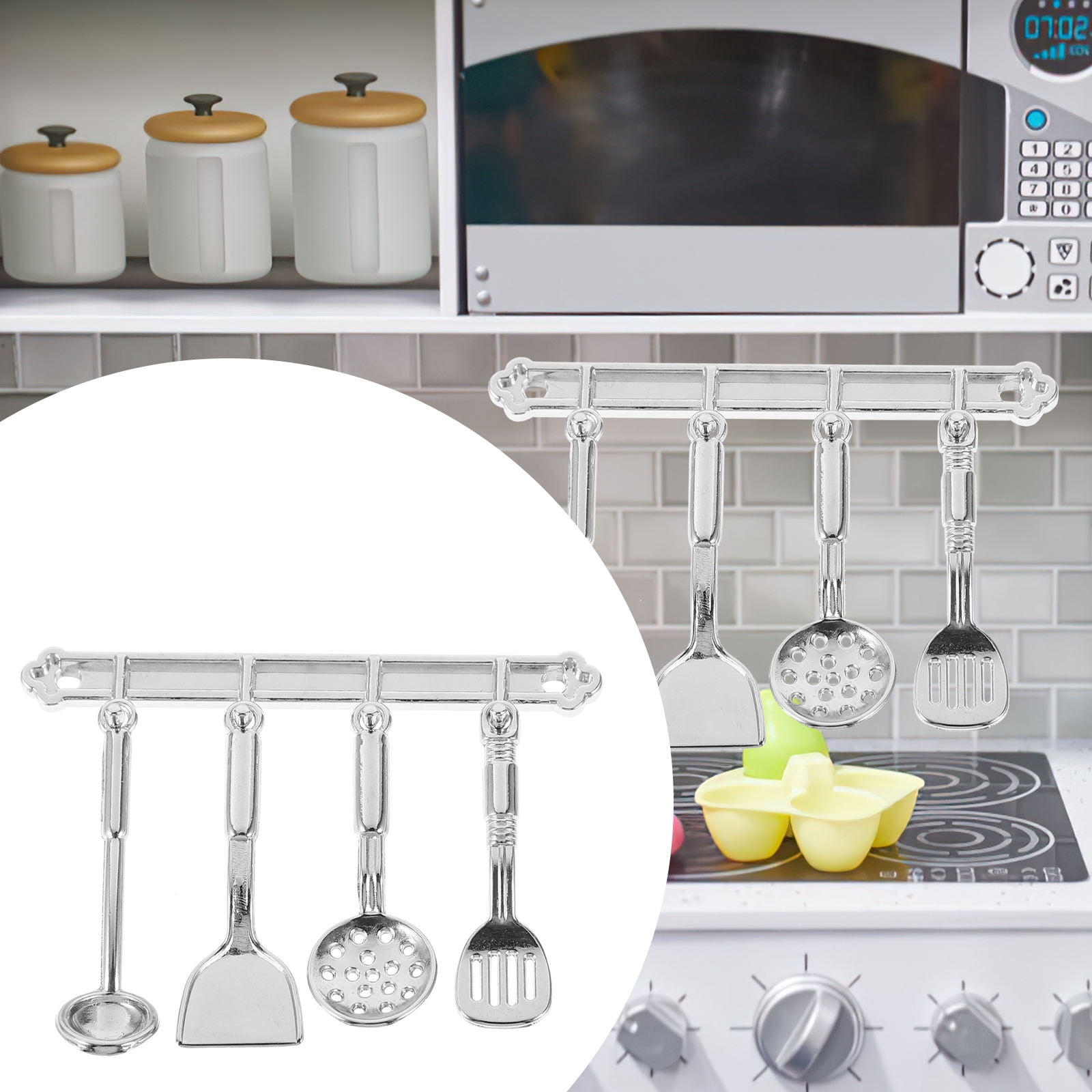 ifundom Mini Kitchen Tools for Dolls Dollhouse Miniature Kitchen ...