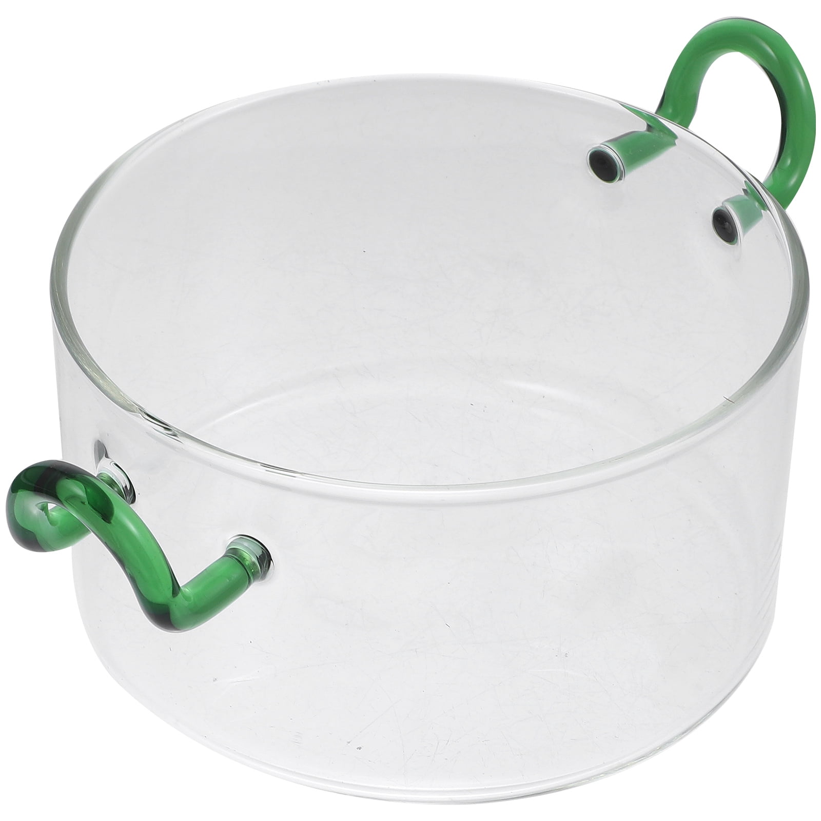 ifundom Glass Food Bowl Practical Salad Bowl Practical Food Serving ...