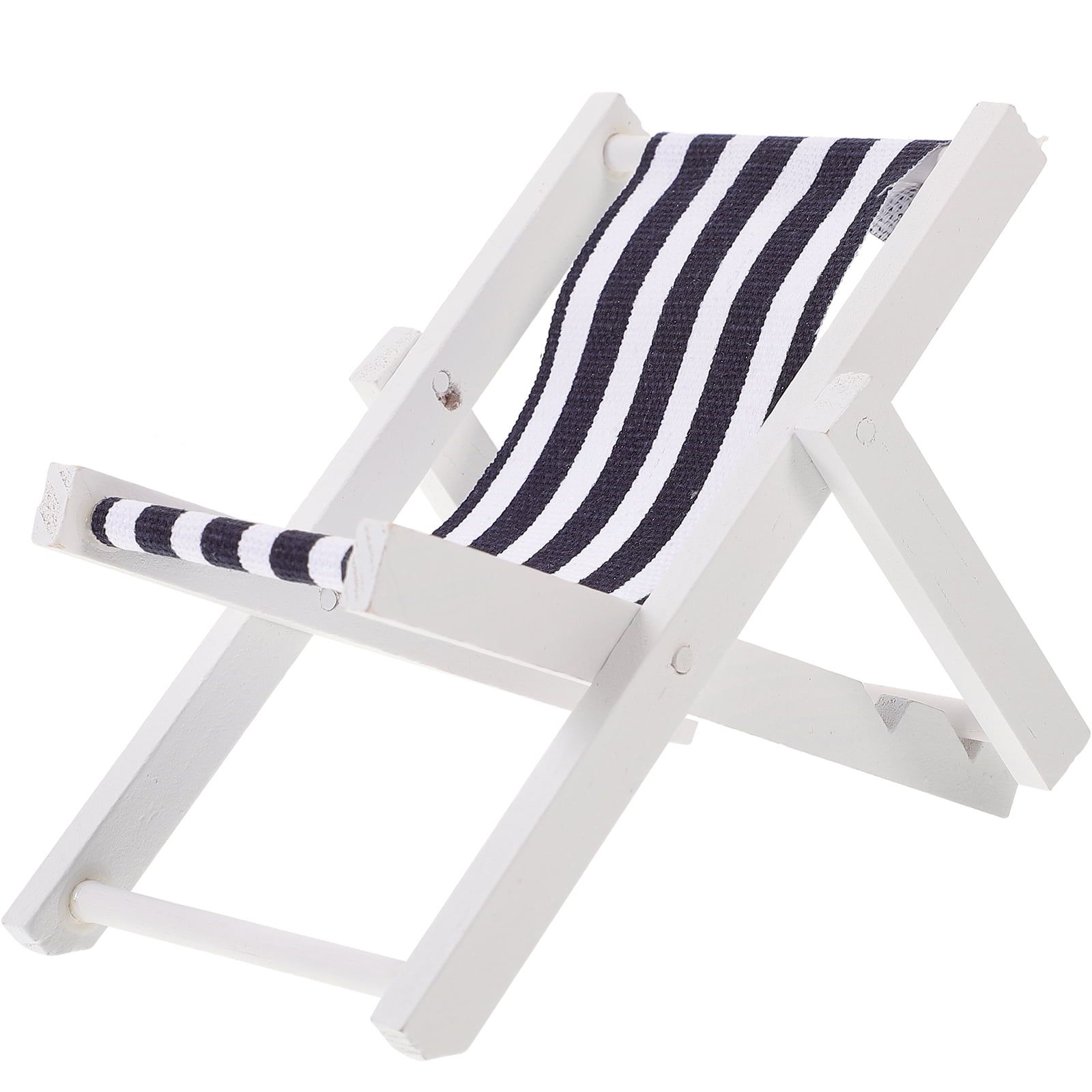 ifundom Miniature Beach Chair Folding Chair Decor Nautical Style Beach ...